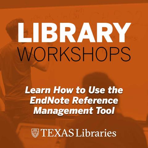Learn How to Use the EndNote Reference Management Tool | University of ...